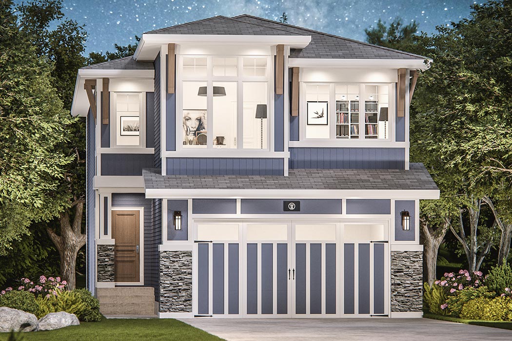 The Spring Floor Plan | Single Family Home by Truman | Springbank Hill