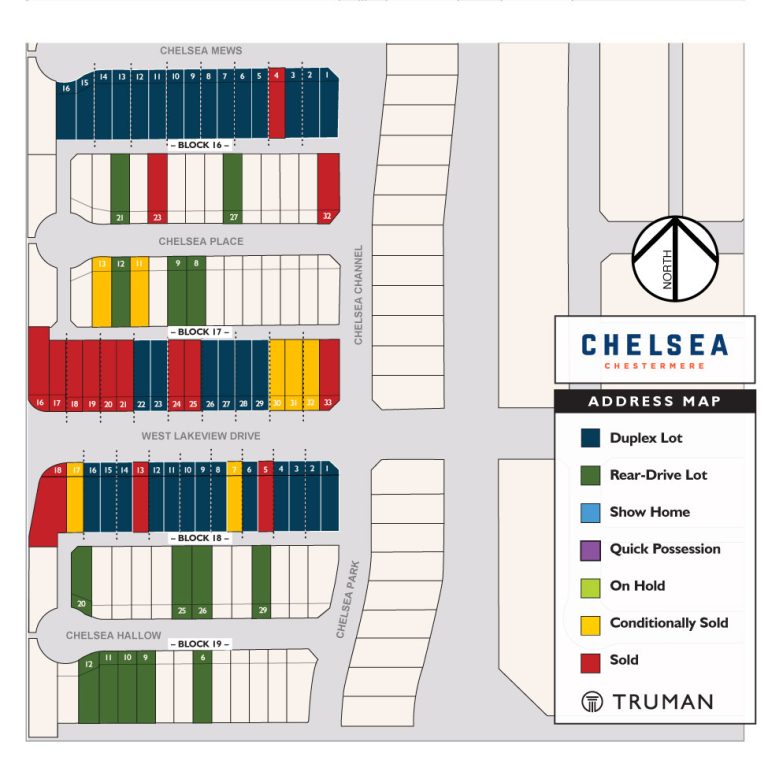 Chelsea | Single Family Homes & Duplexes in Chestermere | by Truman